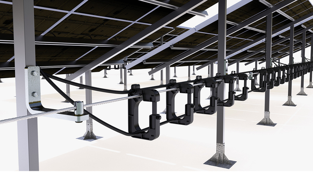 Gripple - Zügig Solarkabel verlegen