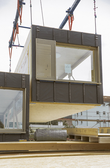 Blumer Lehmann - Modularer Schulbau﻿